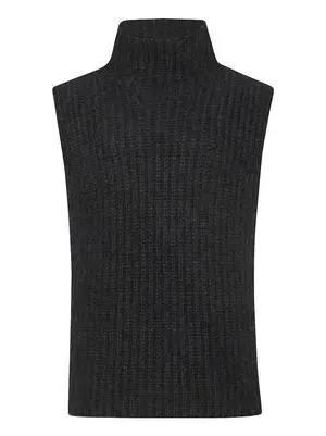 THE ROW Ilena Knitted Vest - Grey