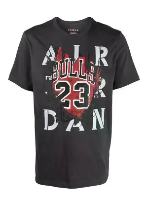 JORDAN Graphic-print Short-sleeve T-shirt - Grey