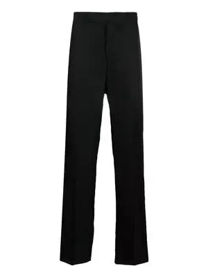 SAPIO Straight-leg Tailored Trousers - Black