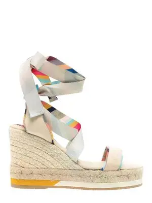 Paul Smith Quilan Swirl-print Espadrilles - Neutrals