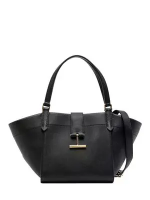 TOM FORD Tara Leather Tote Bag - Black