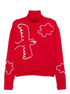 Rossignol X Jcc Turtleneck Sweater - Red