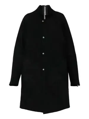 ISAAC SELLAM EXPERIENCE Zip-detailed Coat - Black