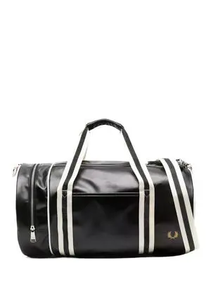 Fred Perry Logo-print Holdall Bag - Black