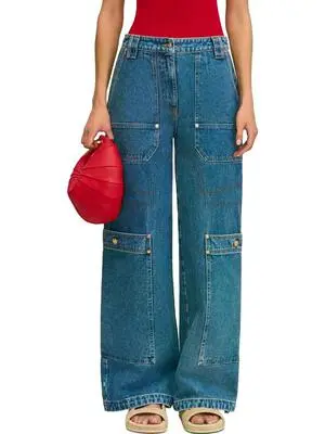 Cult Gaia Wynn Jeans - Blue