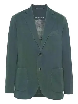 CIRCOLO 1901 Oxford Weave Blazer - Blue