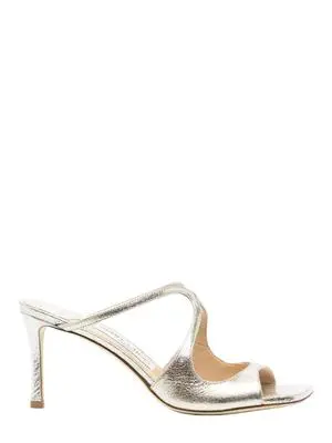 JIMMY CHOO Anise 75mm Sandals - Silver