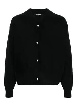 JACQUEMUS Press-Stud Knitted Cardigan