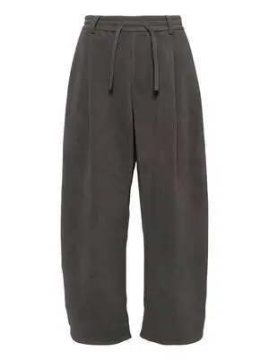 CROQUIS Fleece Tapered Trousers - Grey
