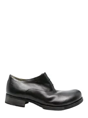 MA+ Leather Oxford Shoes - Black