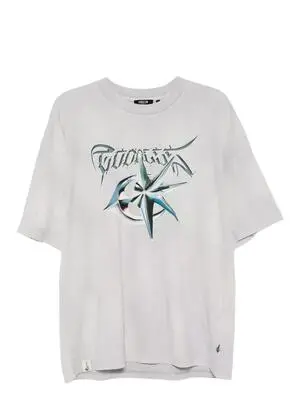 FIVE CM Graphic-print T-shirt - Grey
