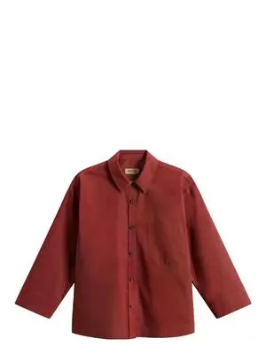 Woolrich Poplin Shirt - Red