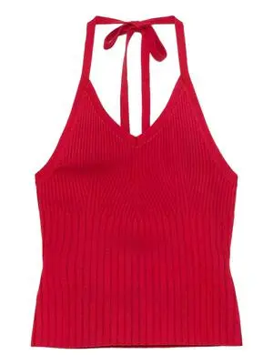 REFORMATION Delia Top Red