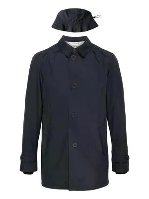 Herno Buttoned Lightweight Jacket - Blue