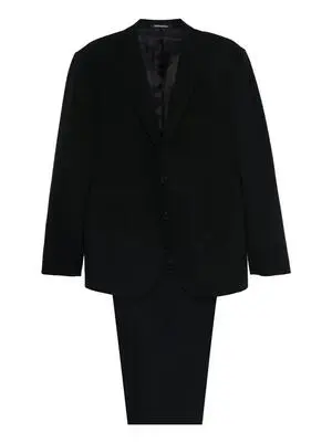 Emporio Armani Single-breasted Suit - Blue