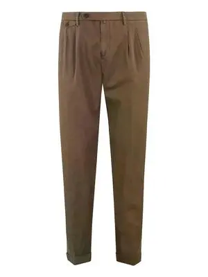 BRIGLIA 1949 Bg02 Chino Trousers - Brown