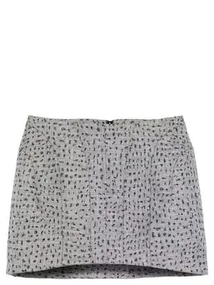 MUGLER Dotted Tailored Mini - Grey