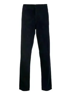 Aspesi Straight-leg Corduroy Trousers - Blue