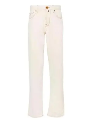 Jacob Cohen Harrison Straight Leg Jeans - Neutrals