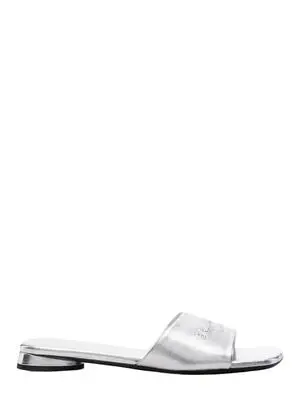 Balenciaga Duty Free Sandals Silver