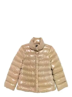FAY Funnel-neck Puffer Jacket - Neutrals