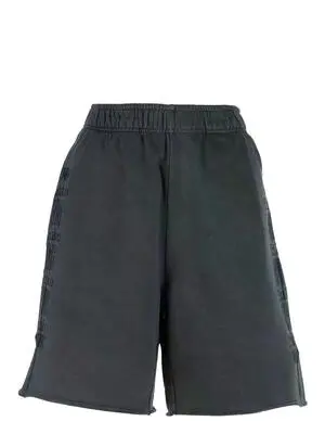 Pinko Logo-print Track Shorts - Grey