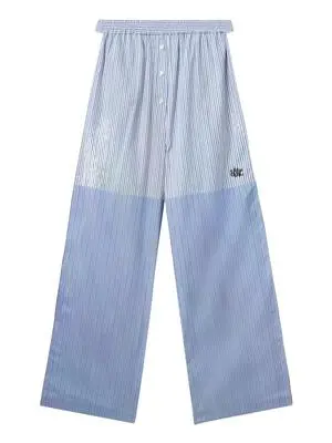 Stella McCartney Striped Trousers - Blue