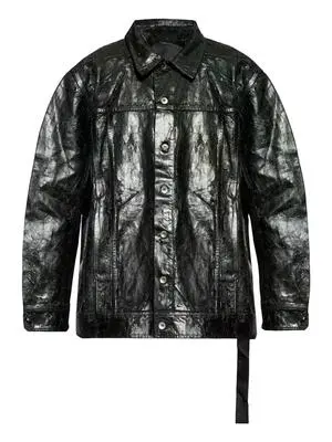 Rick Owens Jumbo Worker Jacket - Black