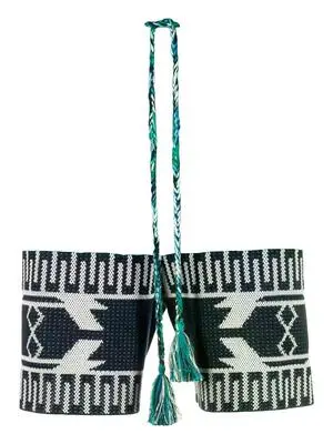 Alanui Abstract-pattern Shorts - Blue