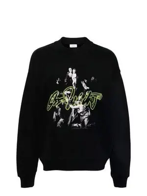 Off-White Script Mary Sweatshirt - Black