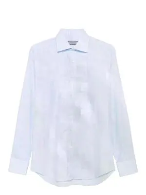 Canali Gingham Shirt - Blue