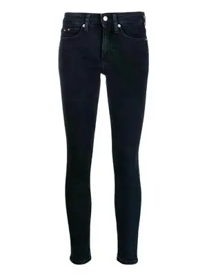 Calvin Klein Mid-rise Skinny Jeans - Blue