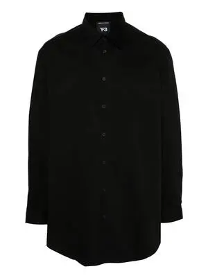 Y3 Bird-illustration Shirt - Black