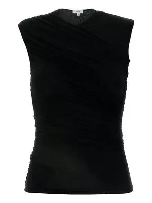 AGOLDE Ester Twist Tank Top - Black