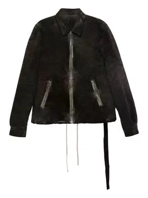 Rick Owens Zipped Jacket - Grey