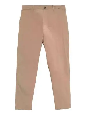 NINE:INTHE:MORNING Straight-leg Chino Trousers - Brown