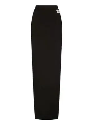 Dolce & Gabbana Side-zip Maxi Skirt - Black