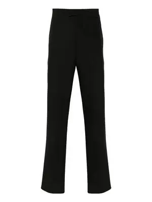 FERRAGAMO Straight-leg Trousers - Black