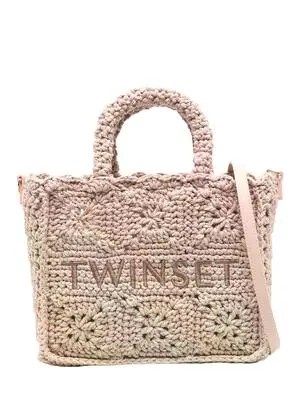 TWINSET Crochet Tote Bag