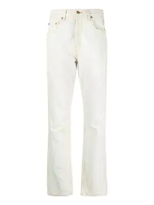 B Sides Marcel Straight-leg Jeans - Neutrals