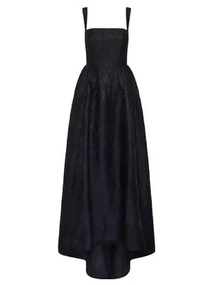 Rebecca Vallance Esther Strap Gown - Black