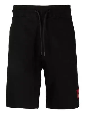 Hugo Logo-print Shorts - Black