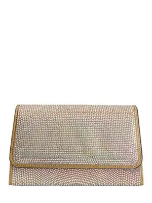 GIUSEPPE ZANOTTI Mini Idha Rhinestone-embellished Bag - Brown
