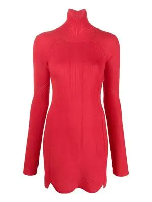 Zadig&Voltaire Viky Wool Minidress - Red