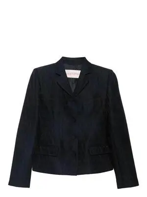 Valentino Garavani Toile Iconographe Blazer - Blue