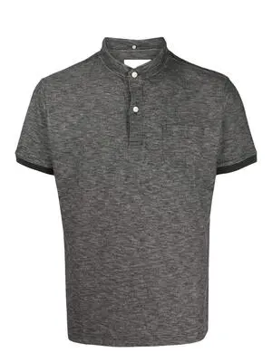 PRIVATE STOCK LABS The Felix Mélange-effect Polo Shirt - Grey