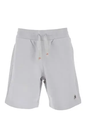 PARAJUMPERS Logo-patch Drawstring Shorts - Grey
