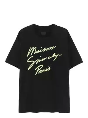 Givenchy Logo-embroidered T-shirt - Black