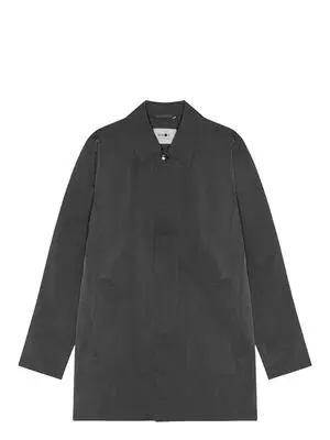 Nn07 Kim Single-breasted Coat - Grey