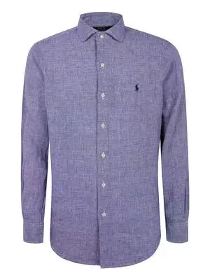 Polo Ralph Lauren Linen Shirt - Blue